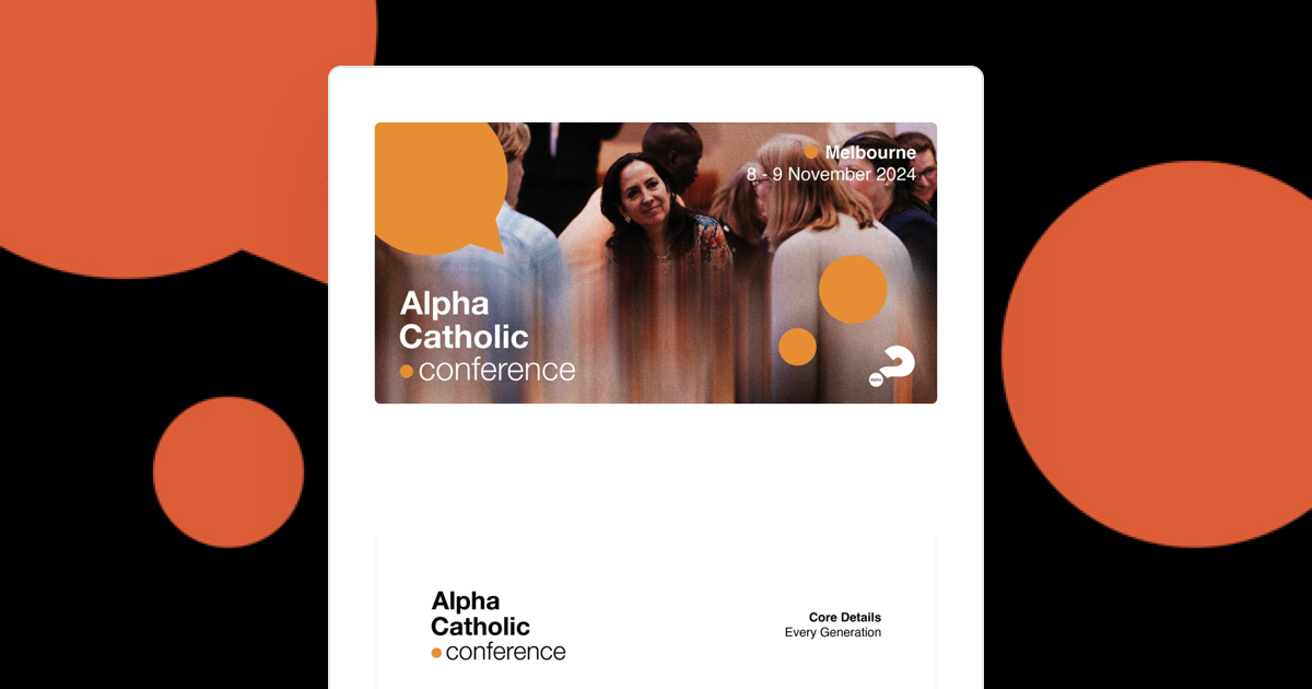 Every Generation - Alpha Catholic Conference