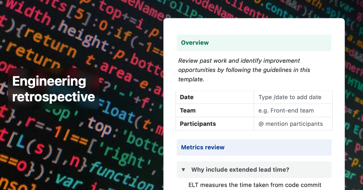 Engineering retrospective