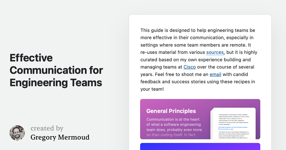 Effective Communication for Engineering Teams