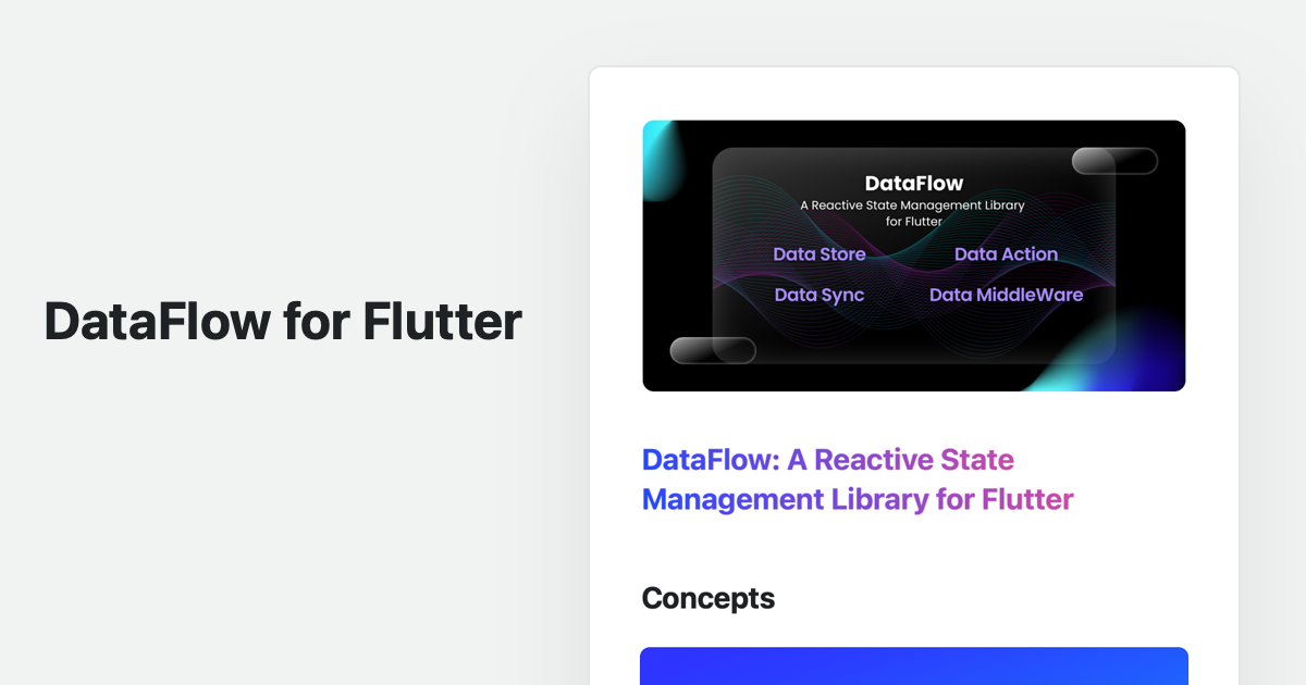 DataFlow for Flutter