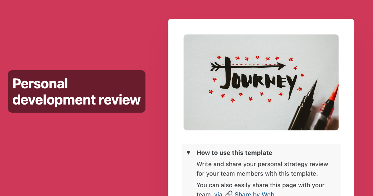 Personal development review