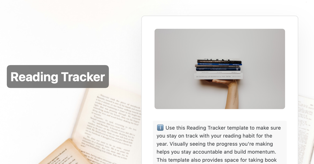 Reading Tracker