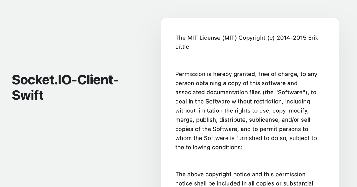 Socket.IO-Client-Swift