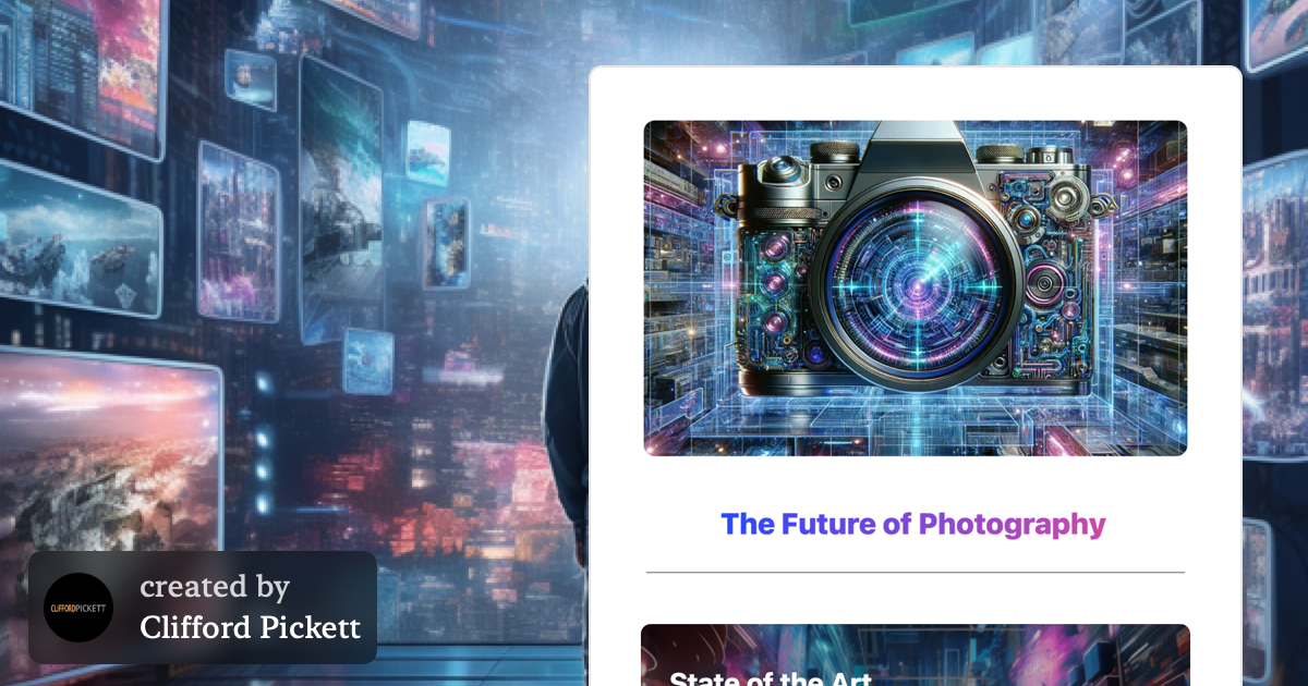 The Future of Photography
